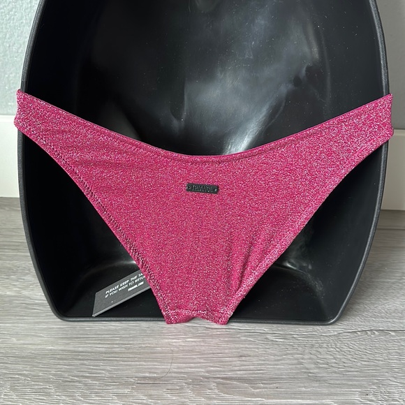 triangl swimwear | Swim | Grape Sparkle Cheeky Coverage Bathing Suits Bottoms | Poshmark